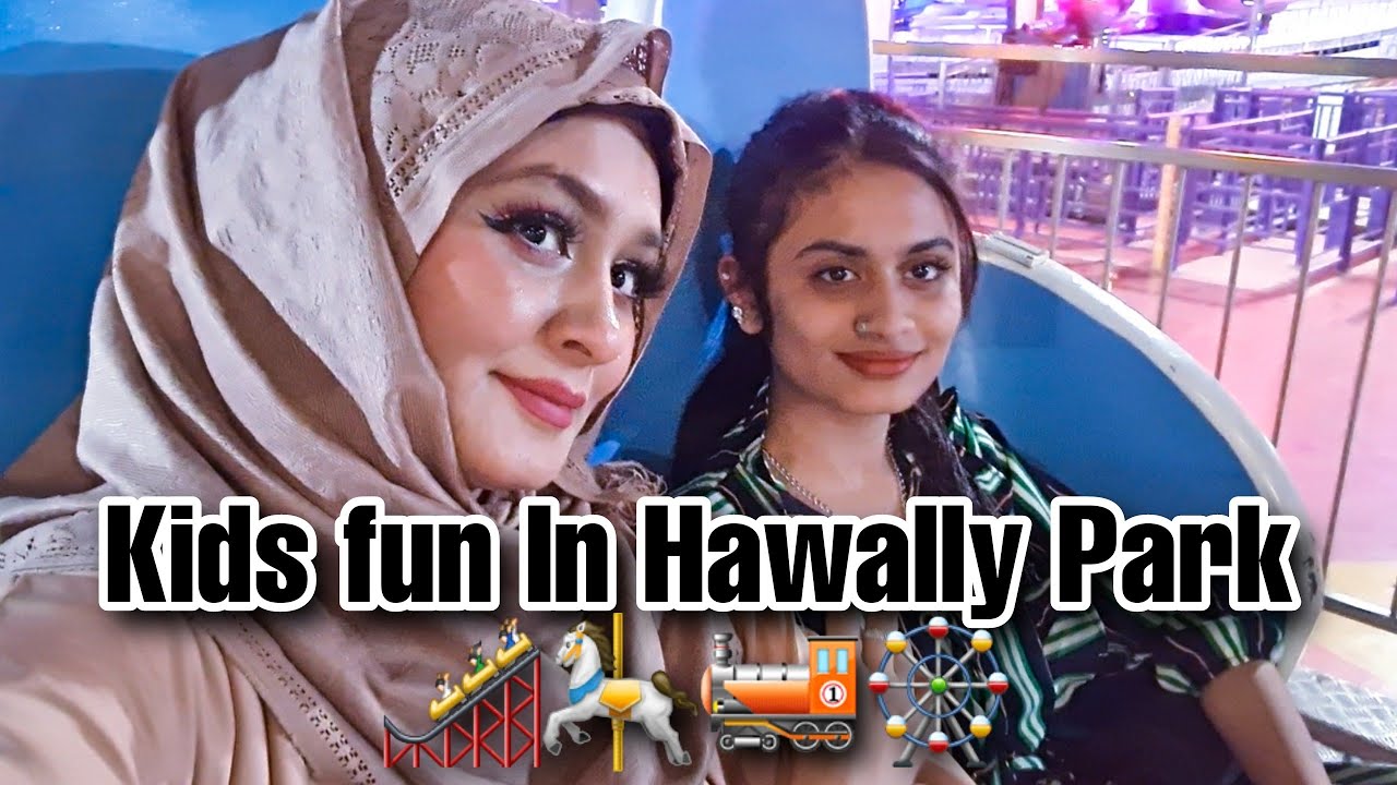 Hawally Park Kuwait/kids fun in Hawally park 🎡🎠🎢🚂 #kuwait #youtube # ...