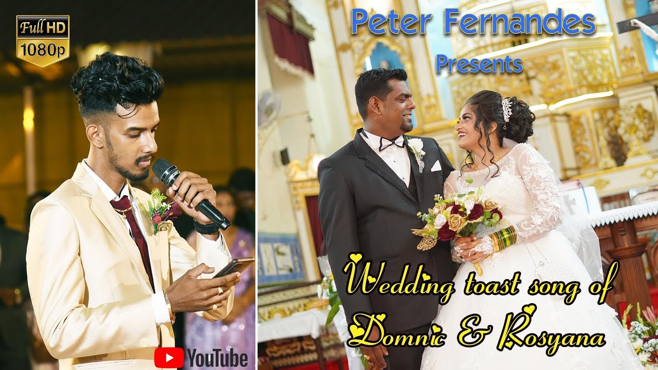 New Konkani song 2022 / Toast Song / Domnic and Rosyana / Peter ...