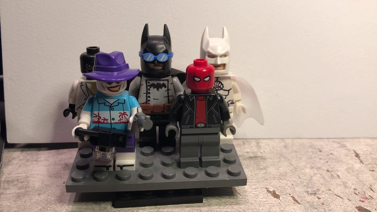 Custom Lego Batman Minifigures - YouTube