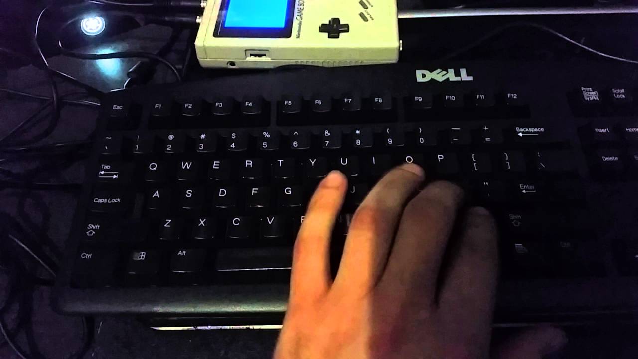 LSDJ keyboard test - YouTube