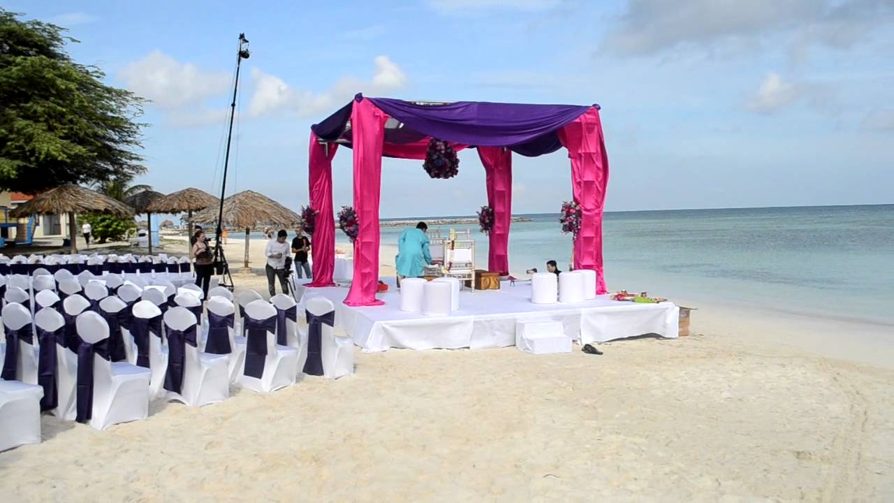 Truss and Stage for a Mandap - YouTube