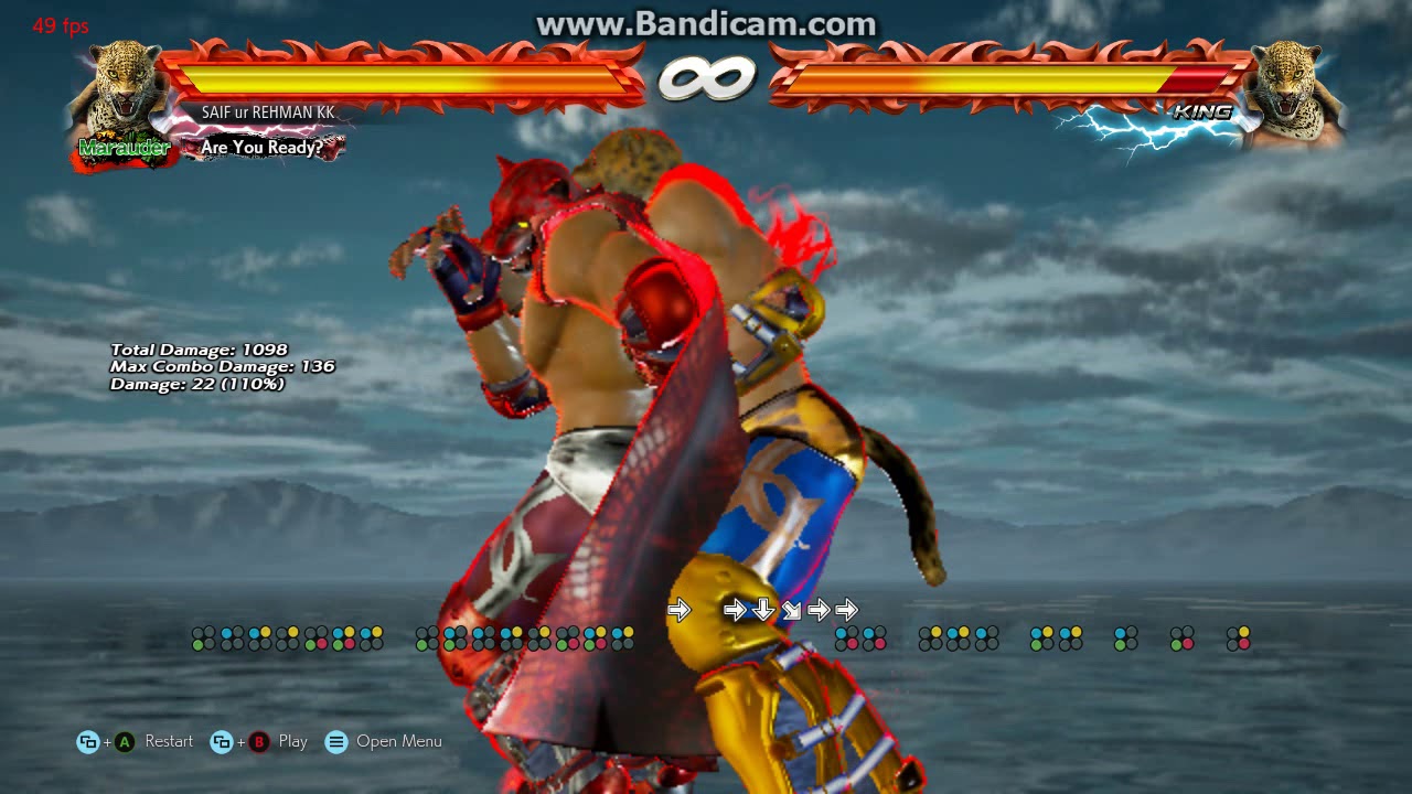 Tekken 7 King death roll - YouTube