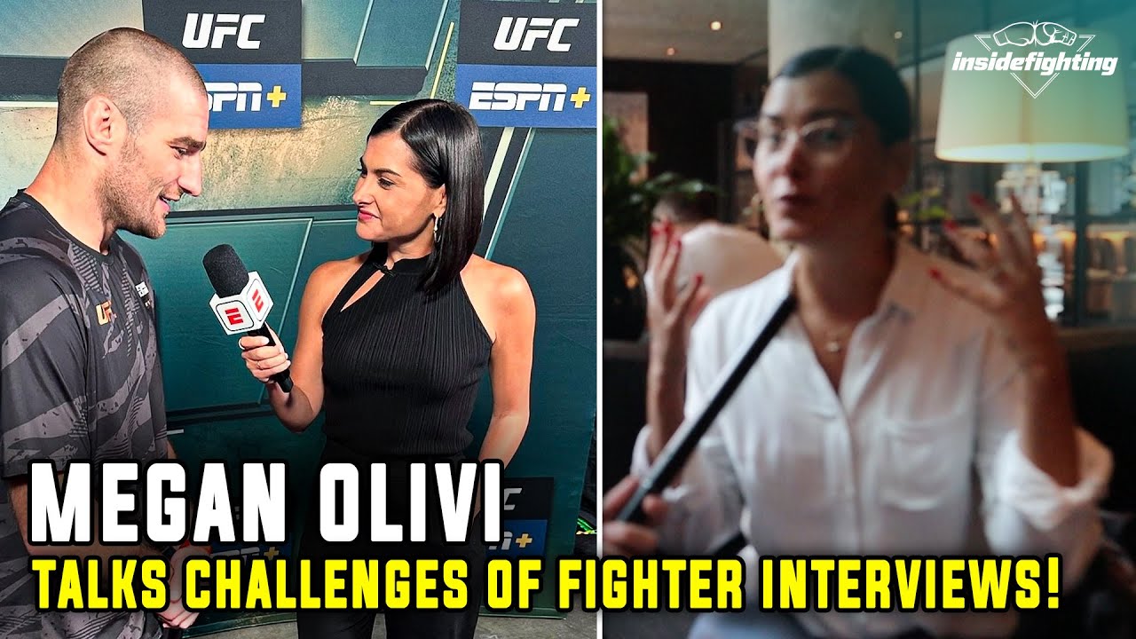 UFC reporter Megan Olivi details the challenges of interviewing ...