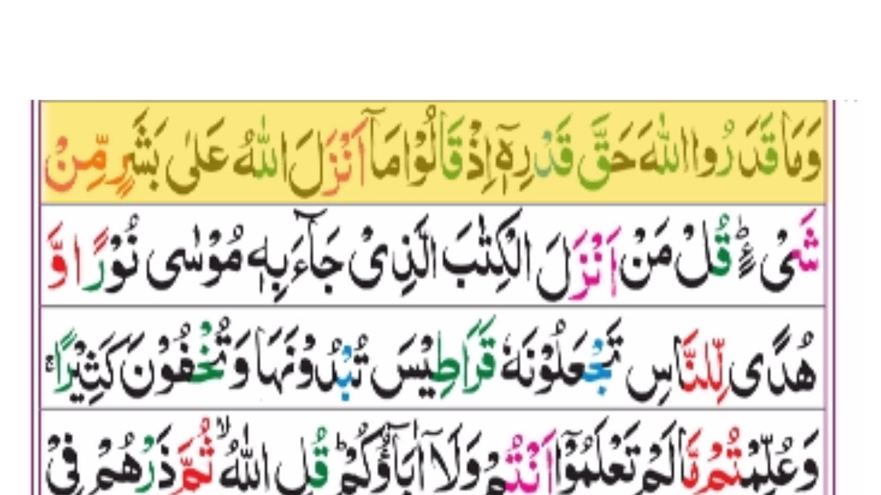 Surah Al_inaam Part 3.📖📖 - YouTube