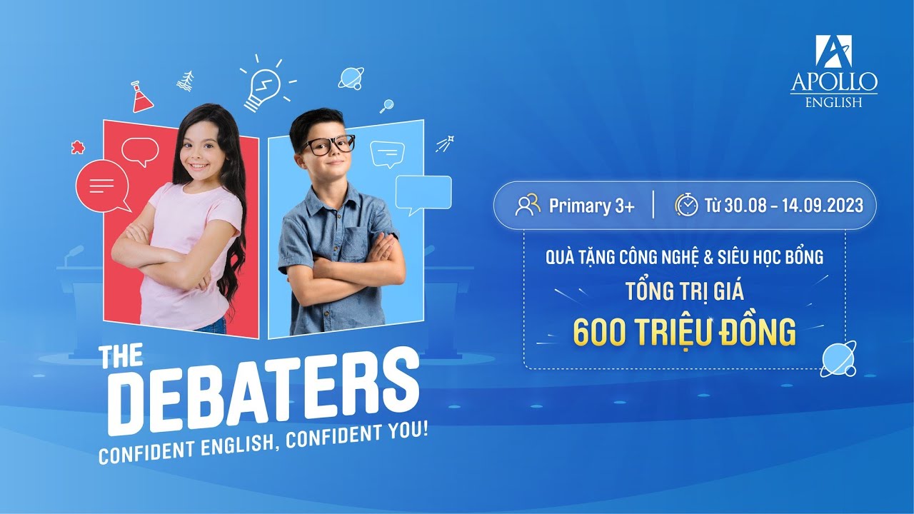 Apollo English: The Debaters Contest Trailer (Voice Quốc Long) - YouTube