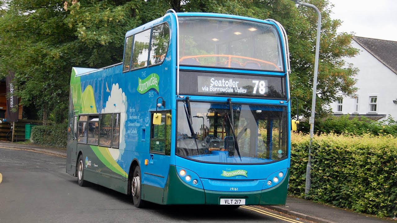 Open top: Stagecoach Cumbria & North Lancs 19161 (VLT217) Ex NK07HBD ...