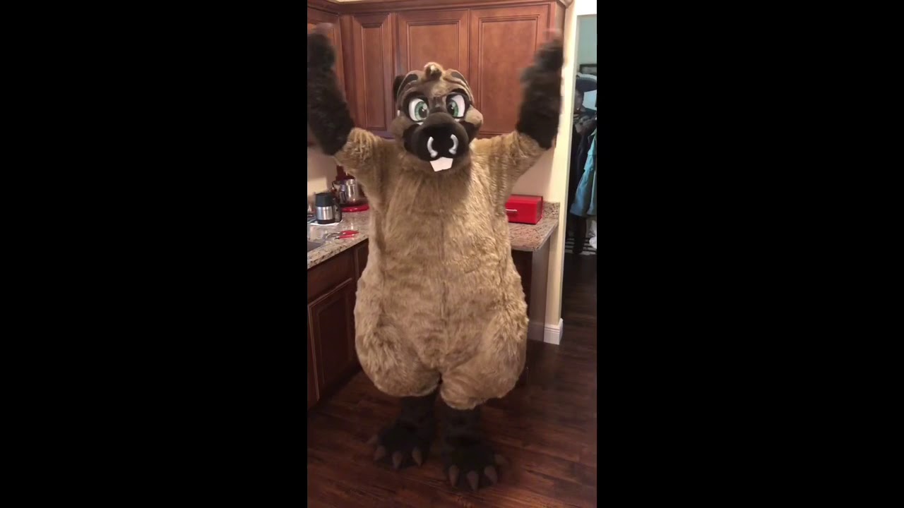 I’M A BEAVER! | More Fur Less ~ First full suitup! - YouTube
