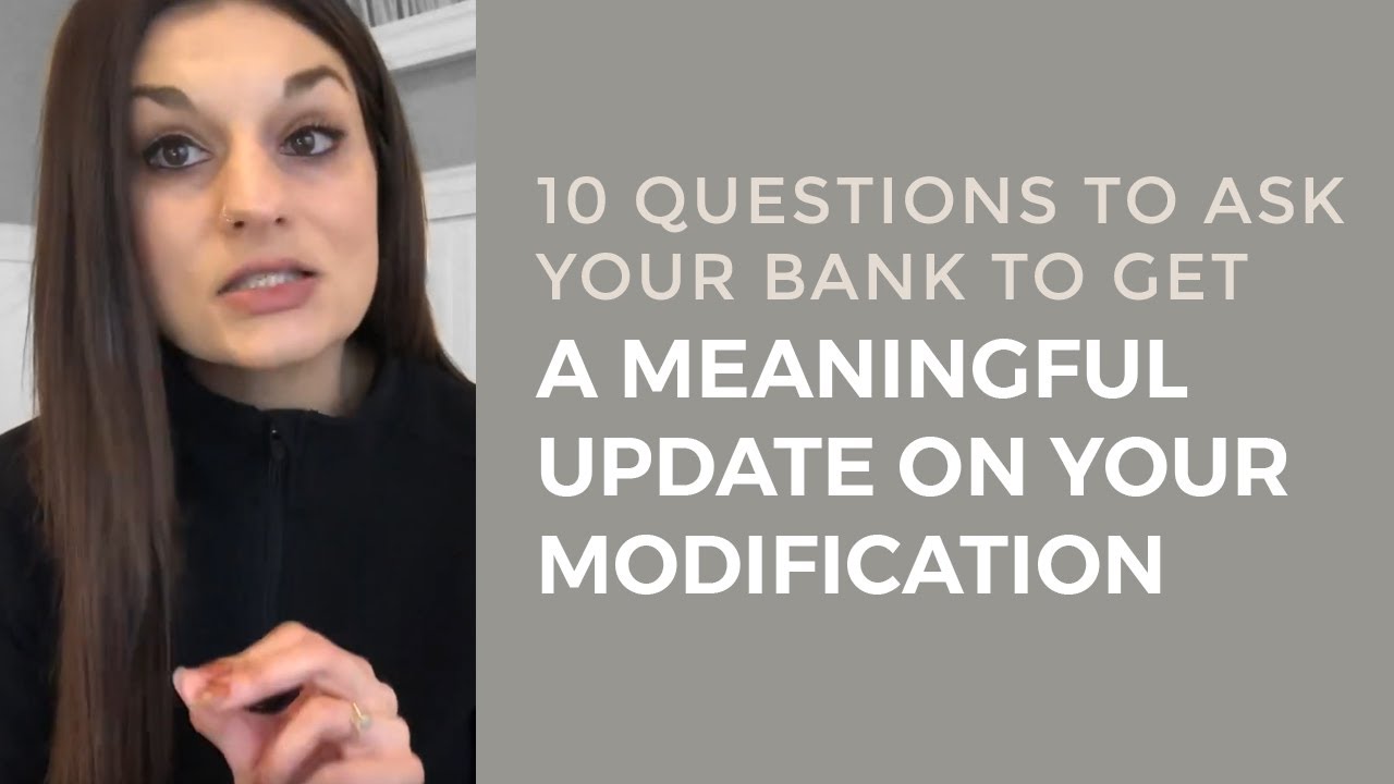 10 Questions to Ask Your Bank to Get a Meaningful Update on Your ...