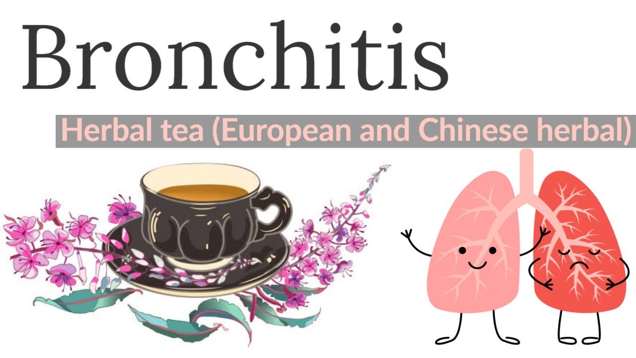 Relieve Bronchitis with herbal tea (European and Chinese) - Stimulates ...