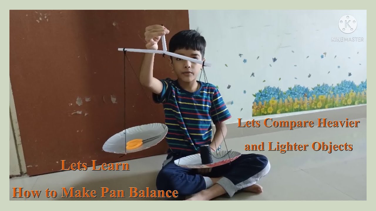 How to make Pan Balance | How to make Tarazu Model | Pan Balance for ...