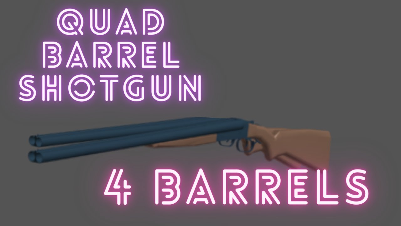 THERES A QUAD BARREL SHOTGUN IN PHANTOM FORCES LOL (Roblox Phantom ...