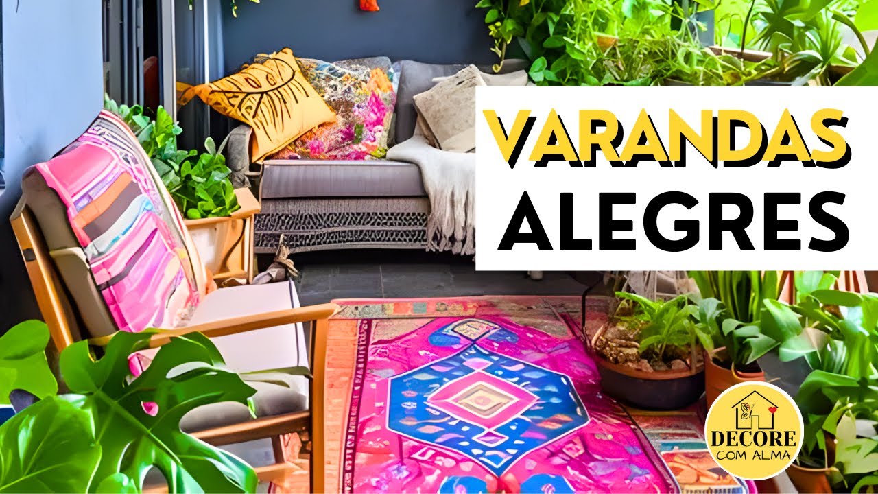 Varanda ESTILO BOHO | 50 IDEIAS DE DECORAÇÃO para um clima alegre - YouTube