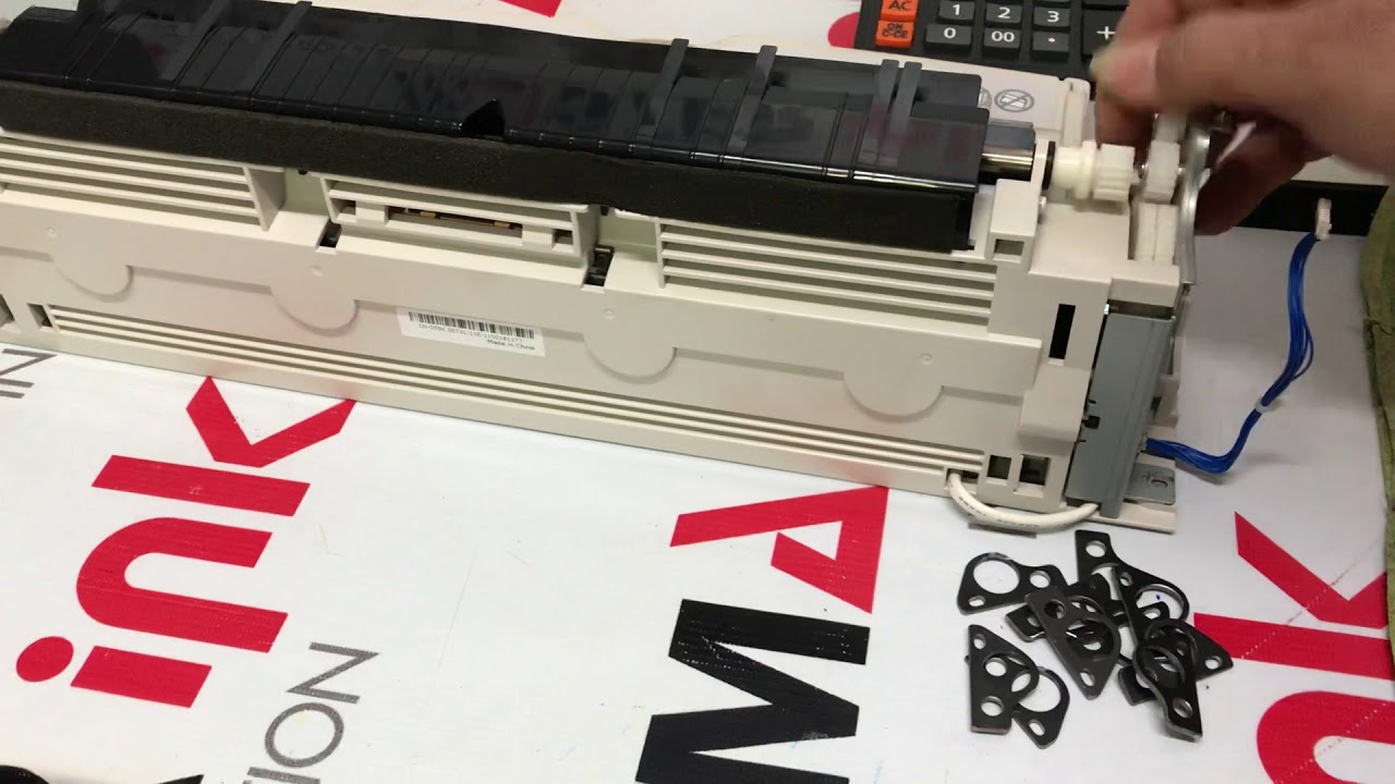 หูล๊อกบายพาส Xerox 5230/5010 (ชุดซ่อมป้อนมือ) - YouTube