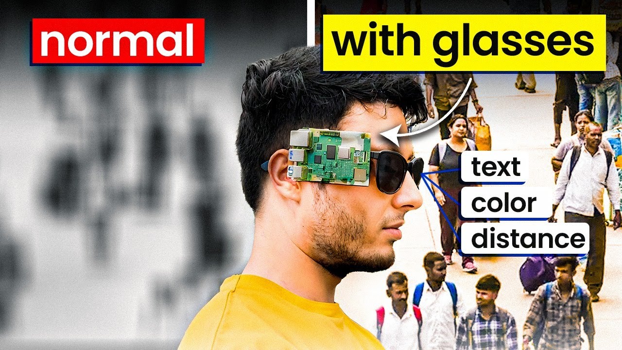 These AI Glasses will Change Lives of the Blind - YouTube