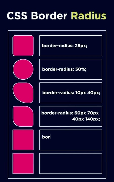 Css Border Radius Html Using Css Border Radiushtmlshorts Trending Css Html Youtube