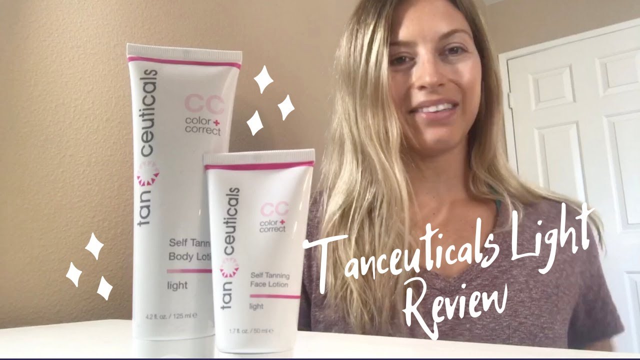 Tanceuticals Self Tanner- Light Review - YouTube