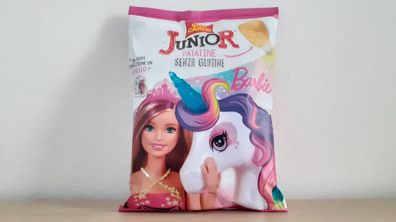 BARBIE : Patatine con sorpresa - YouTube