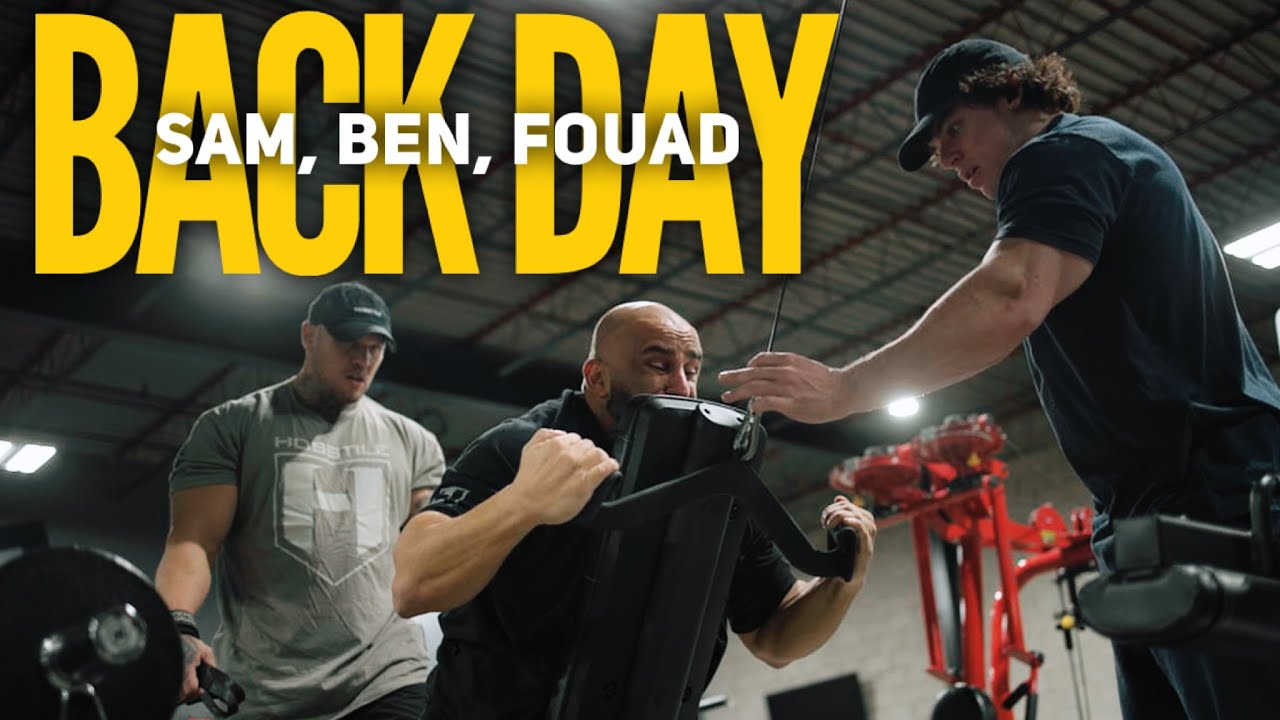 SAM SULEK, BEN CHOW & FOUAD ABIAD TRAIN BACK AT THE HOSSTILE GYM ...