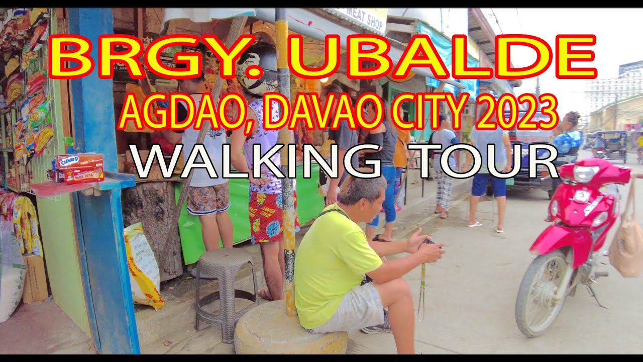 WALKING TOUR @ BRGY.UBALDE, AGDAO DAVAO CITY 09.26.23 I WALKING TOUR ...