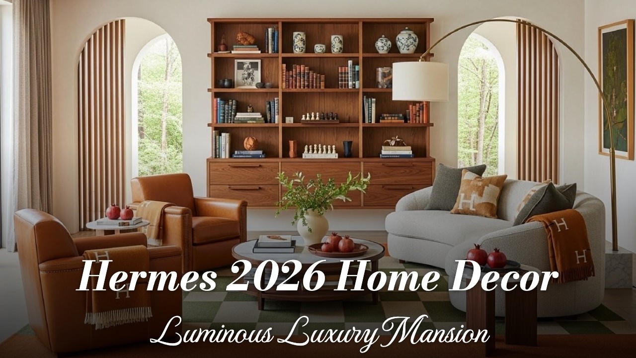 Hermes Home Decor - Ways to Create Luminous Luxury Mansion - YouTube