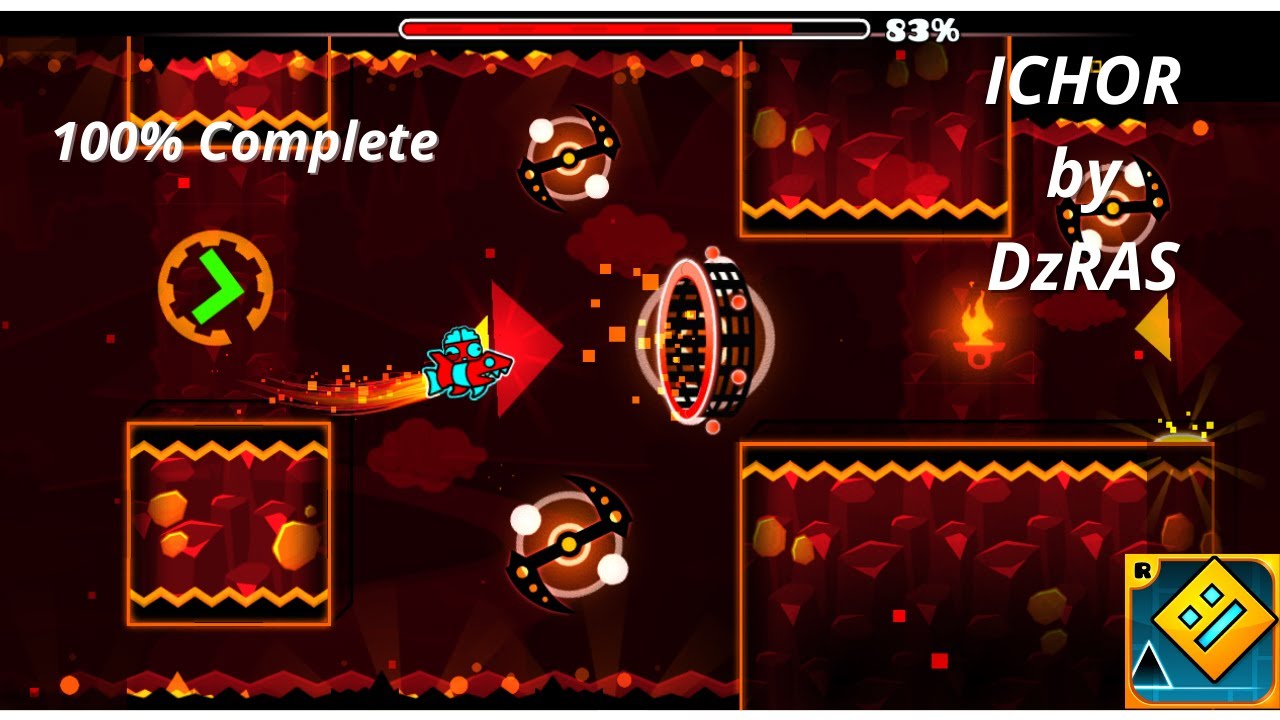 ICHOR by DzRAS [All Coins] | Geometry Dash 2.1 | FRANGAMER_9532 - YouTube