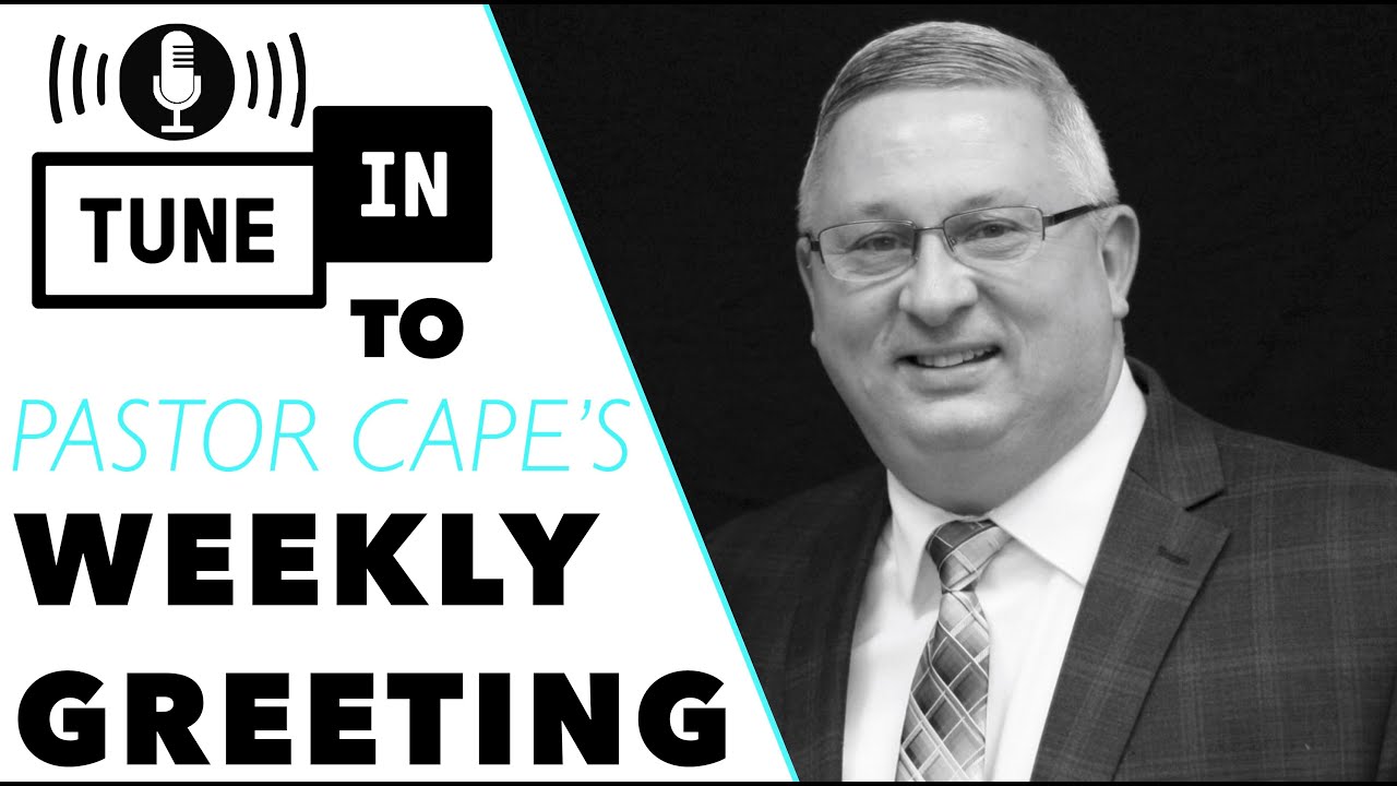 Pastor Cape's Greeting (Romans 8:10-14) - YouTube