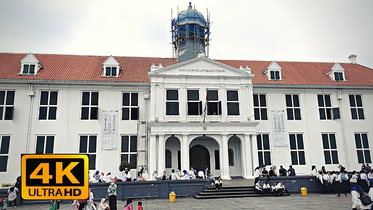 KOTA TUA, JAKARTA / INDONESIA WALKING TOUR [4K] - YouTube