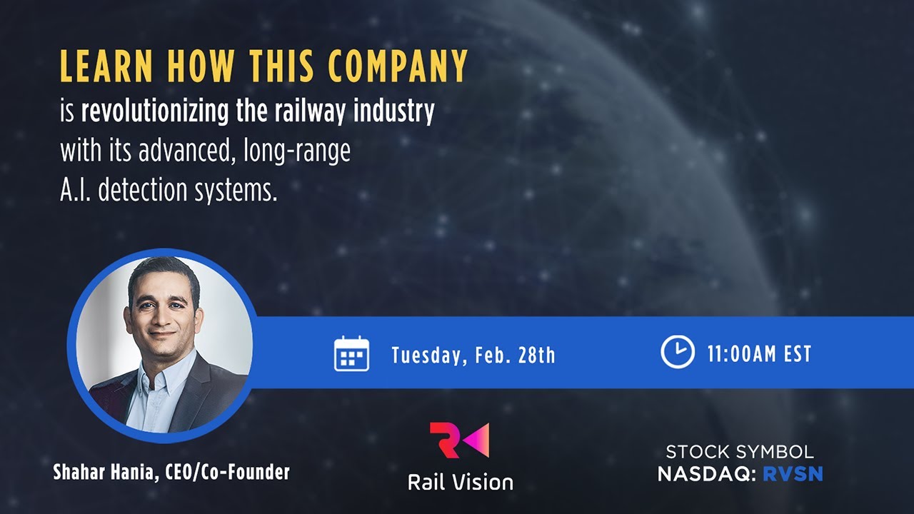 RedChip Investor Group Call with Rail Vision (NASDAQ: RVSN) - YouTube