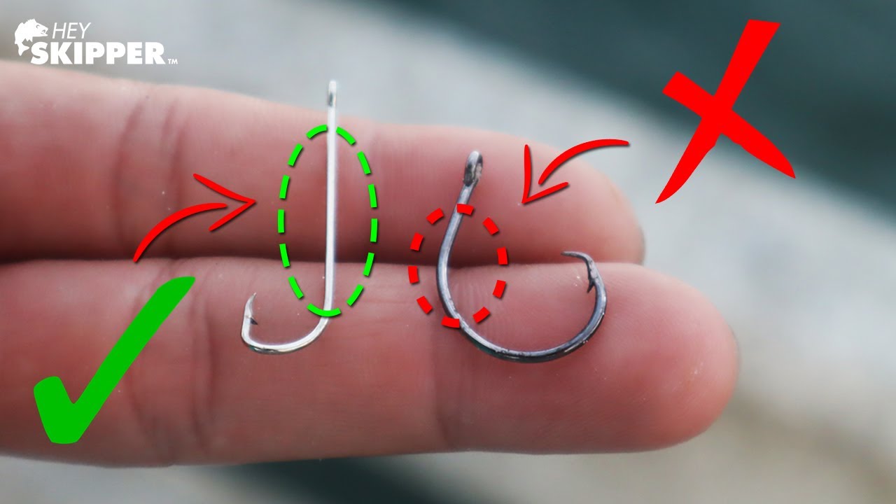 Using the WRONG hooks? The BEST hooks for Pier Fishing! - YouTube