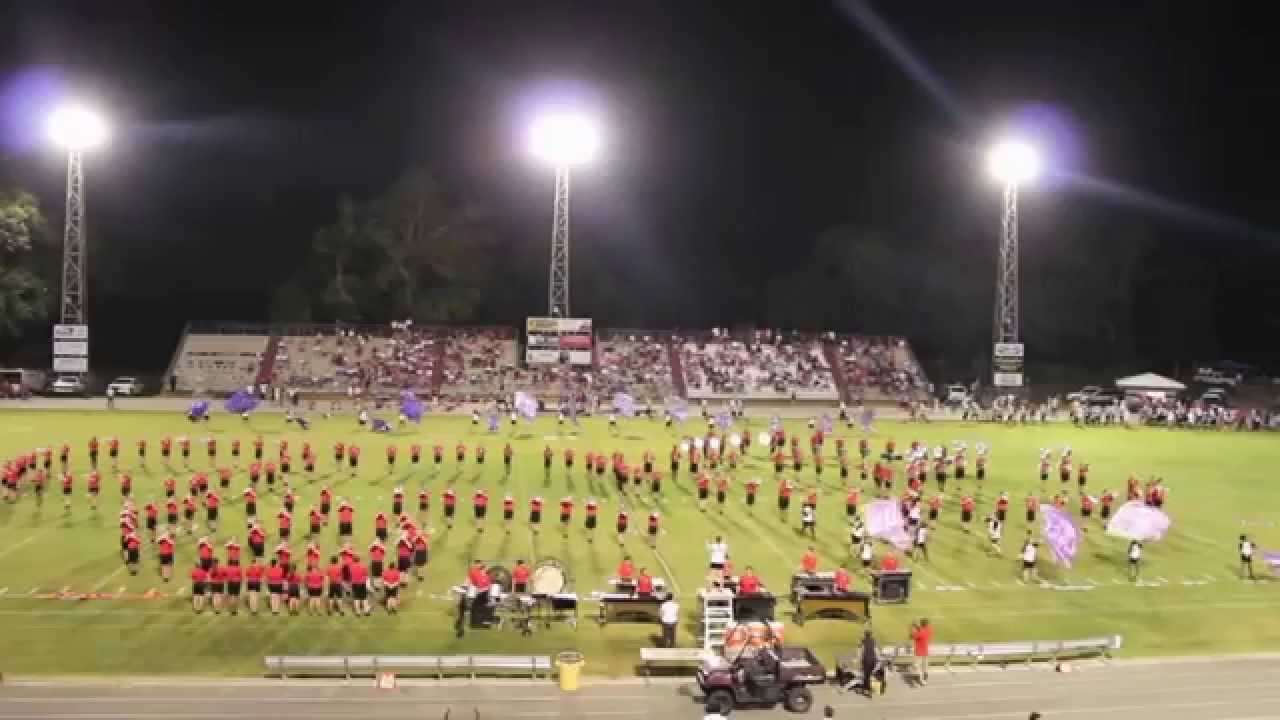 Tate High School Showband of the South 2014 - West Side Story - YouTube