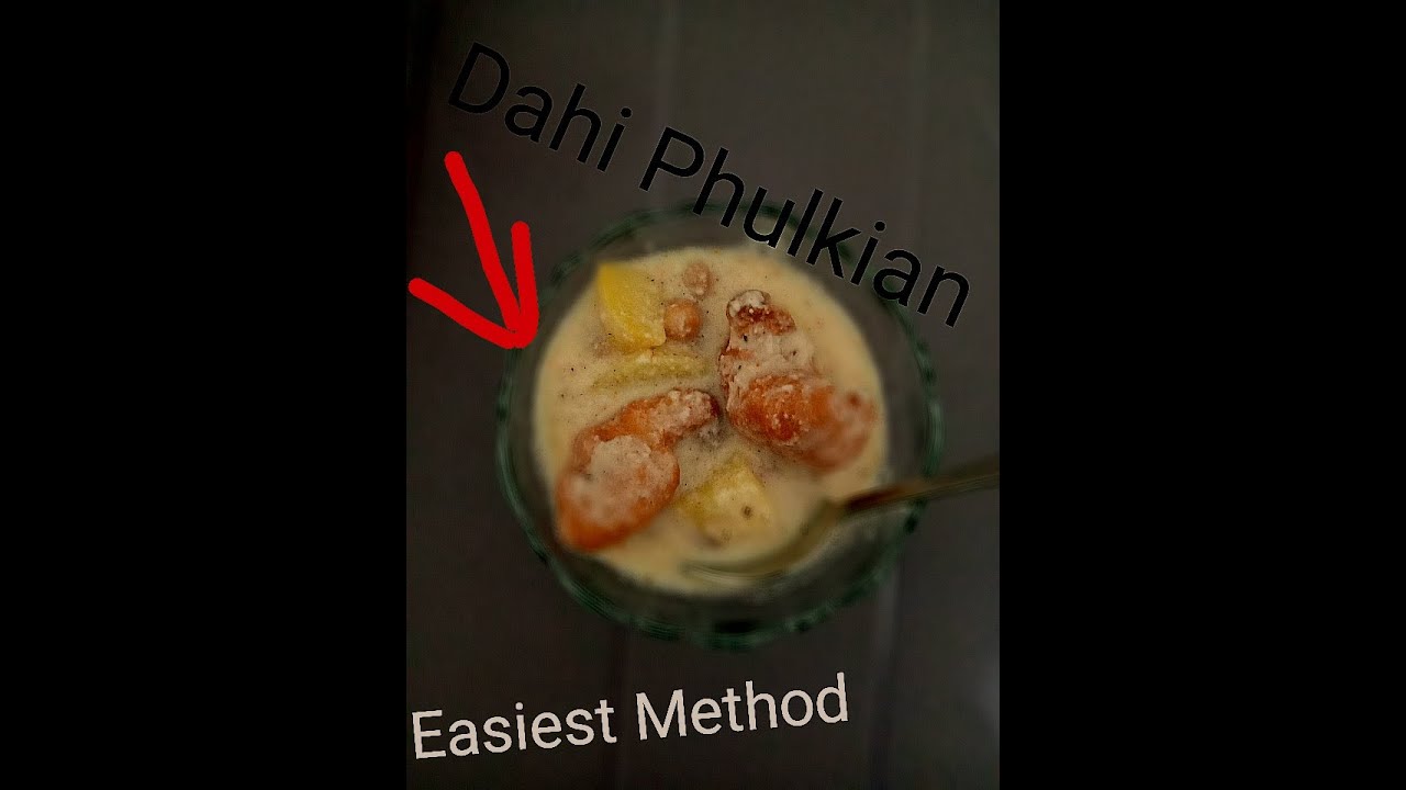 How to make Dahi Phulkian | Mom's Kitchen - YouTube