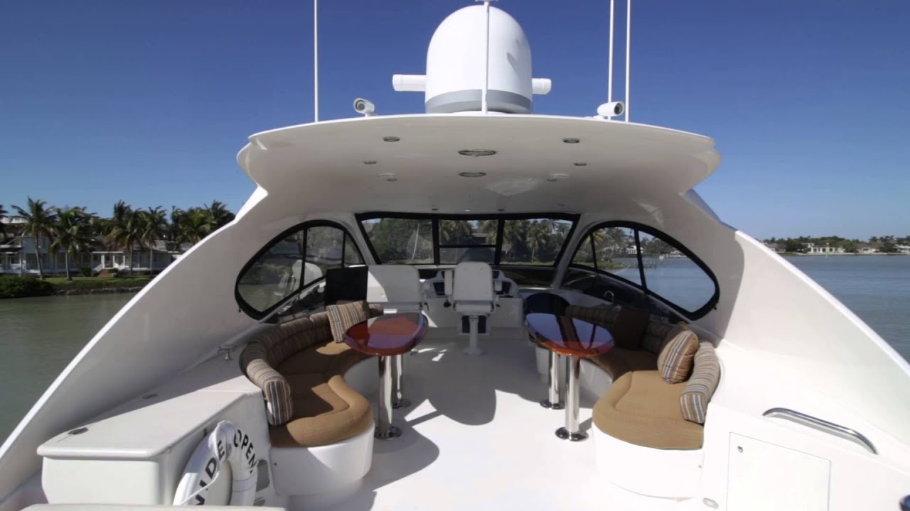2006 Lazzara 74 Motoryacht - WIDE OPEN (SOLD!!!) - YouTube