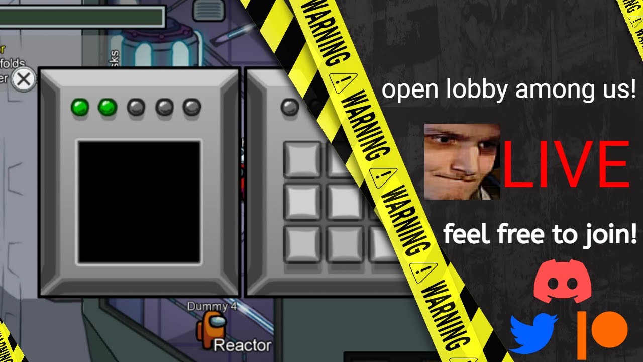 Among us stream playing with viewers!!, open lobby - LIVE - YouTube