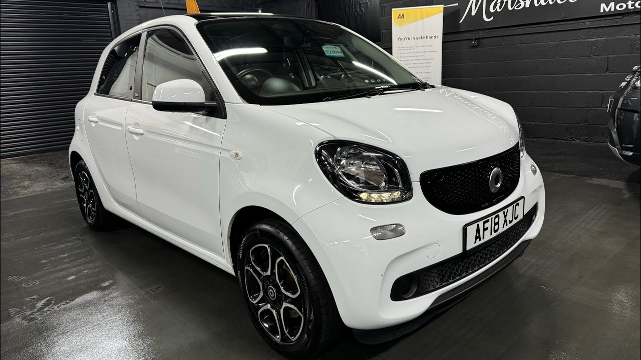 2018 Smart ForFour Prime Premium 1.0 Euro 6 - 30k miles - YouTube