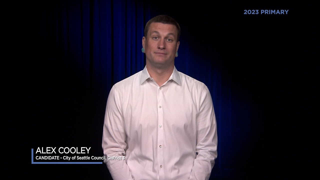 Alex Cooley, candidate for City of Seattle, Council District 3 - YouTube