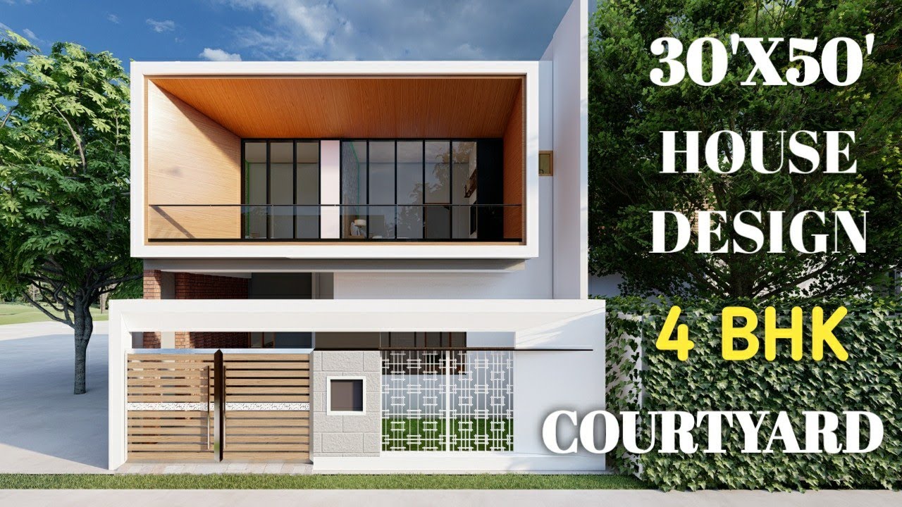 Stunning low budget double story home with courtyard in 30 lakhs | Home ...