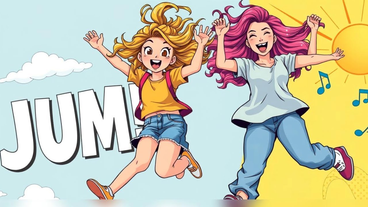 Learn to Jump in 6 Languages! Fun Song for Kids - YouTube