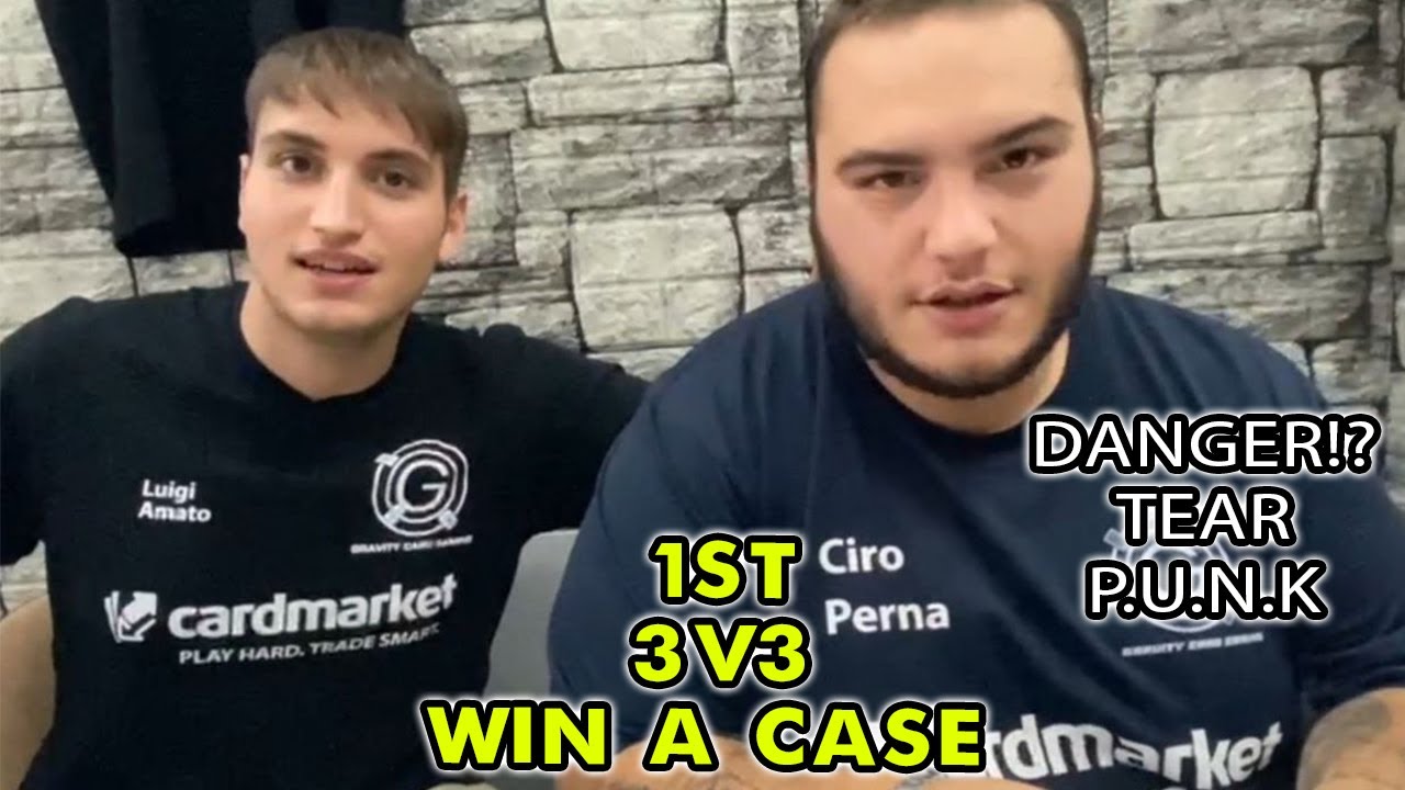 Yu-Gi-Oh! - 1st PLACE - 3v3 WIN A CASE - DANGER!? TEAR P.U.N.K - LUIGI ...