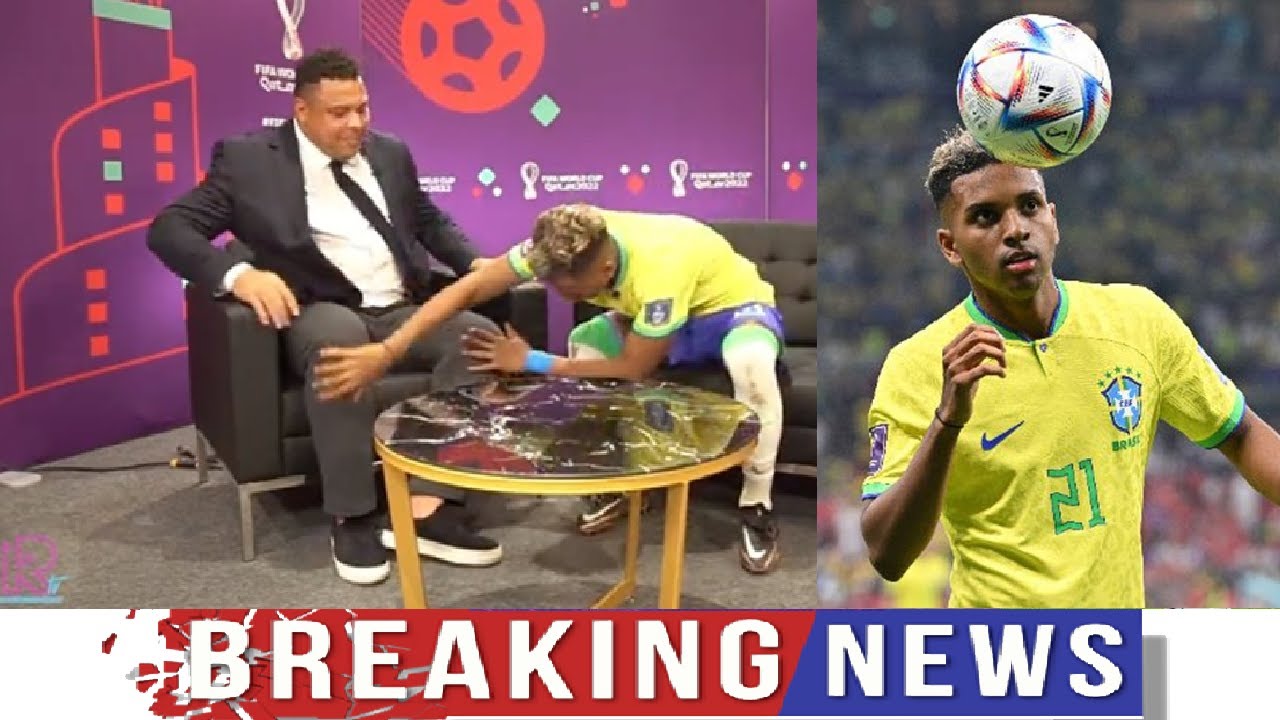 Brazil’s Rodrygo goes viral for funny interview with Ronaldo Nazario ...