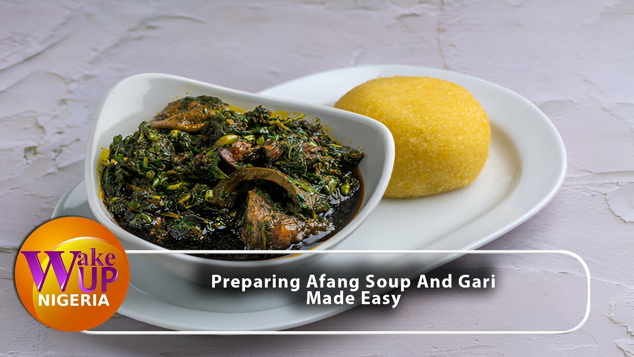How To Make Afang Soup Like A Pro | Calabar Style Afang Soup - YouTube