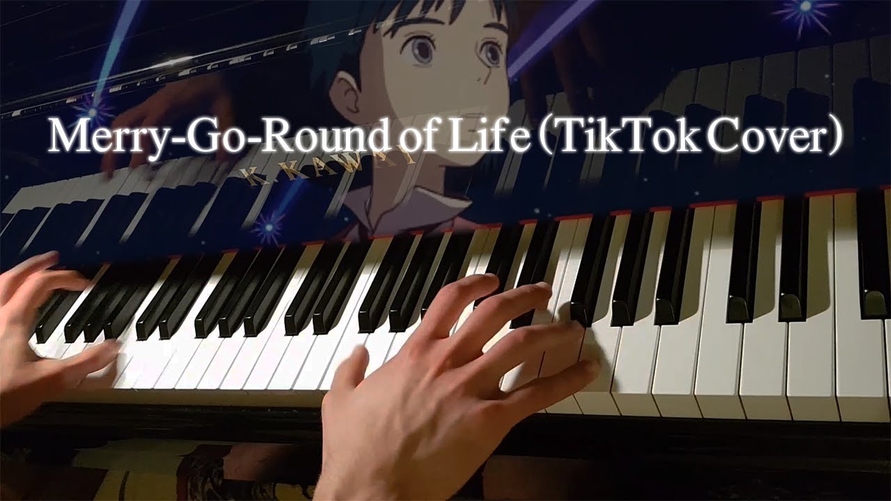 Howl's Moving Castle - Merry-Go-Round of Life (TikTok Cover) - YouTube