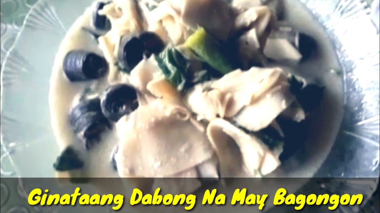 How to Cook Ginataang Dabong (Bamboo Shoots) na may "Bagongon ...