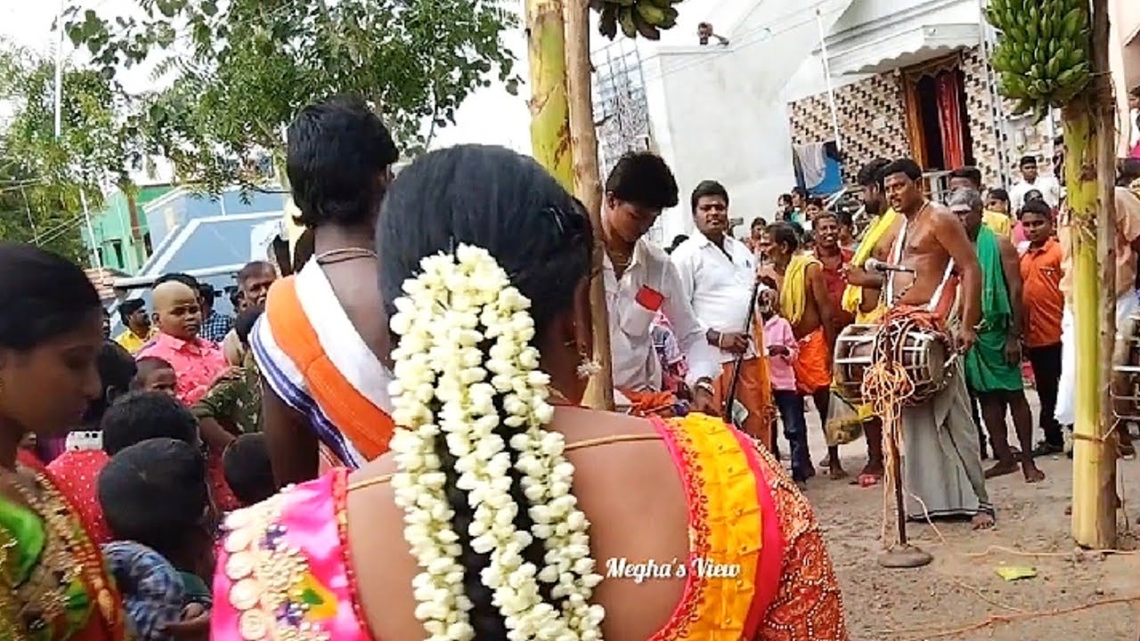 Enga Ooru Pongal function celebration with Irukankudi karuppasamy melam/Megha's View - YouTube