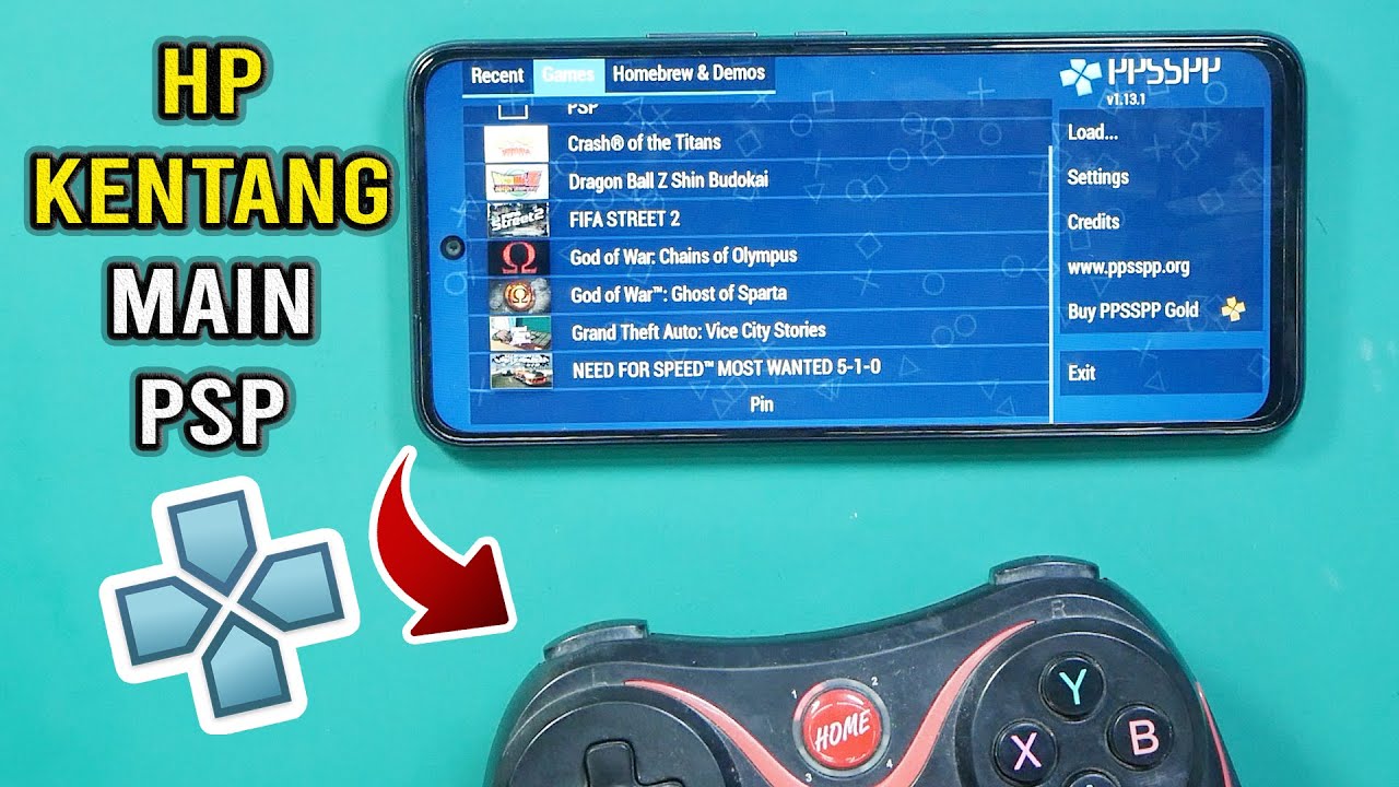 Test Emulator PSP on Infinix Hot 12 Play non NFC Mediatek P35 | PPSSPP ...