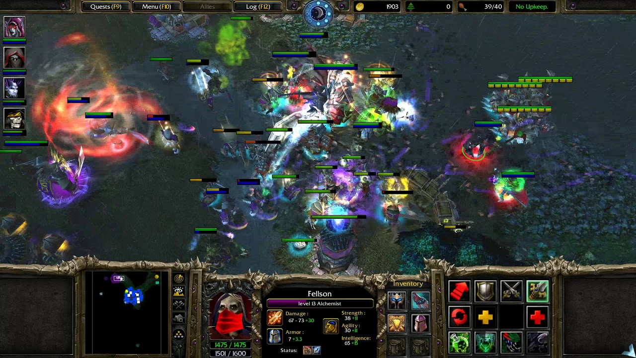Warcraft 3: Legacy of Lordaeron 03 - Conquest of Gilneas - YouTube