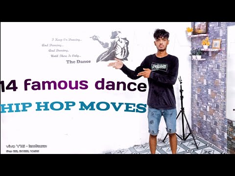14 famous hip hop dance moves 😱😱! hip hop advance steps👍/GD dance hubb - YouTube