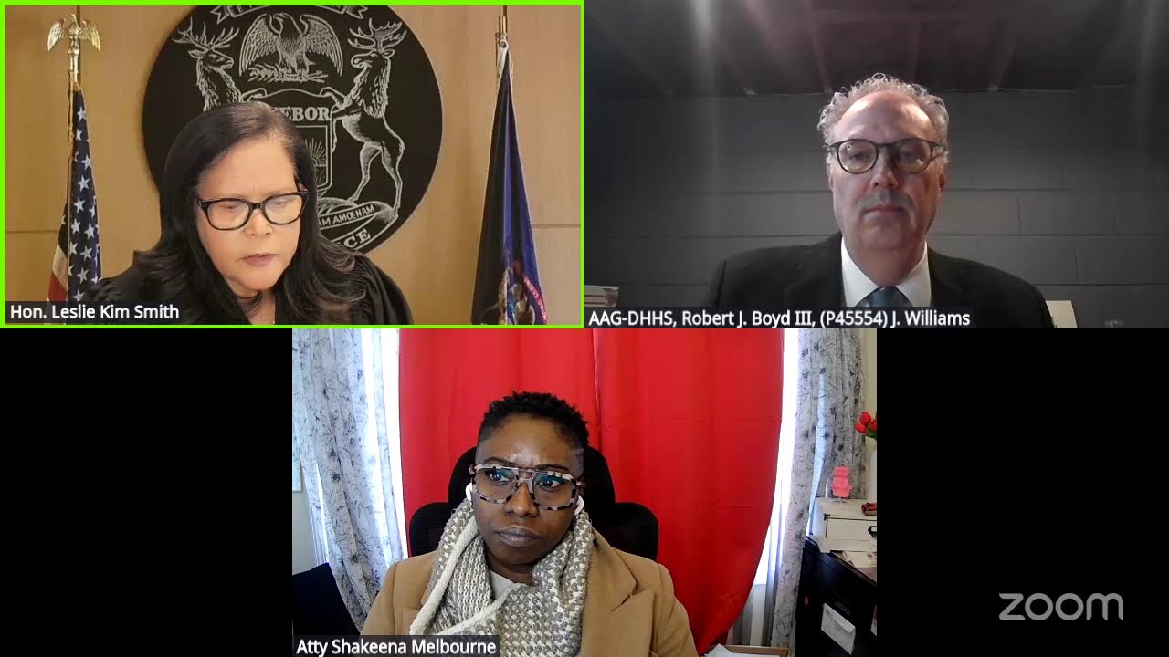 Hon. Leslie Kim Smith's Personal Meeting Room - YouTube