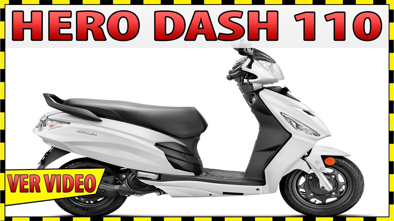 Hero Dash 110 Características, Ficha Técnica y Precio. - YouTube