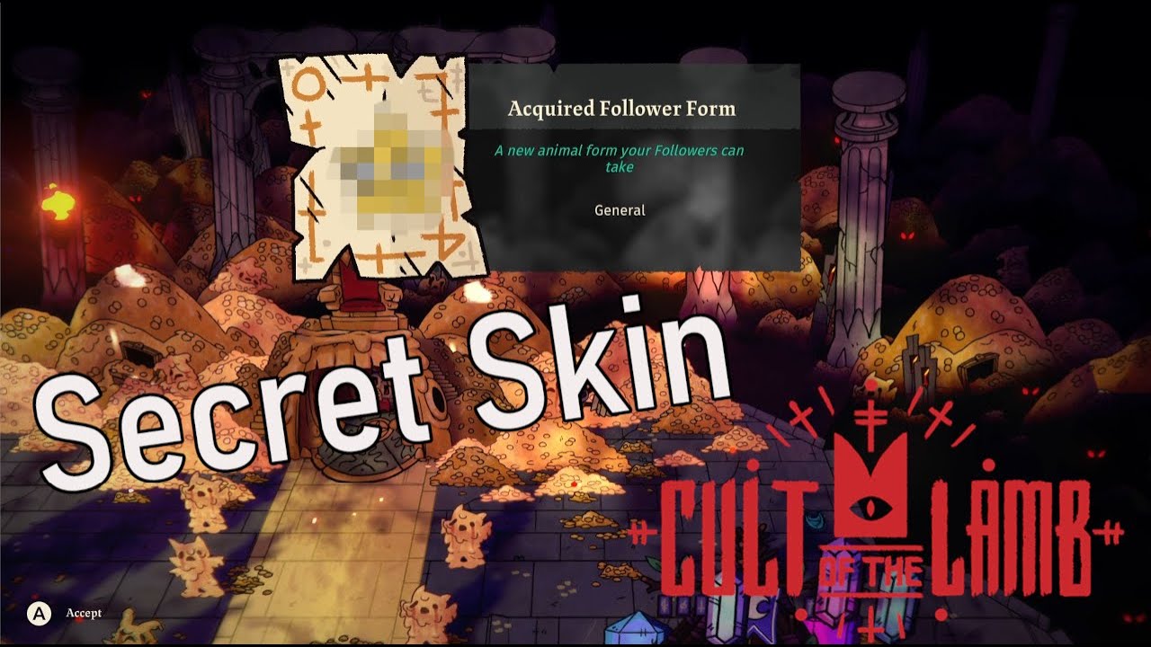 You probably missed this secret in Midas's cave | Cult of the Lamb ...