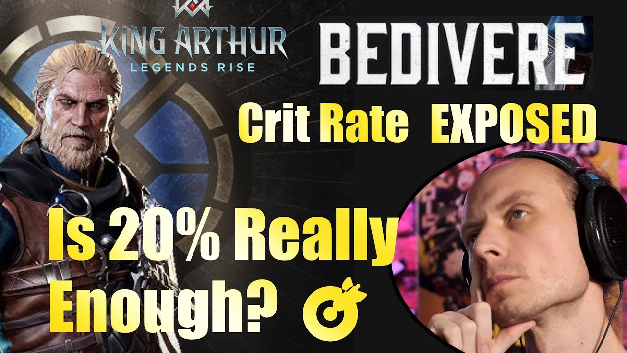 The TRUTH About Bedivere's Critical Rate | King Arthur Legends Rise ...